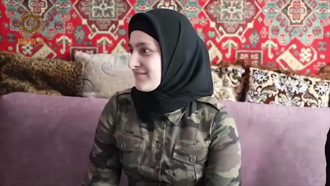 Delegation from Chechen Republic to Donbass. Minister of Culture Aishat ...