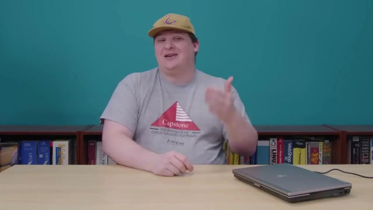 Cathode Ray Dude: "Competition is logically impossible" speech