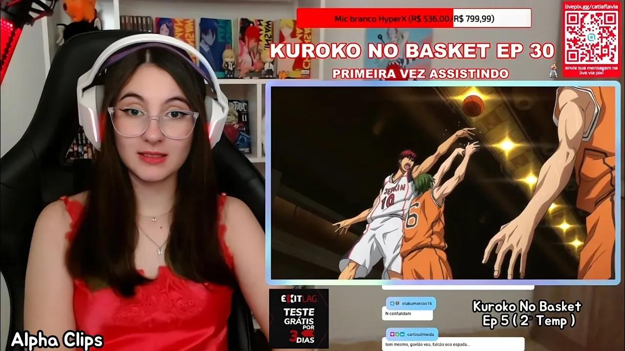 Catia Flavia - KAGAMI VS MIDORIMIA ( Part 3 ) | Kuroko No Basket | Ep 5 ( 2° Temp ) ( React )