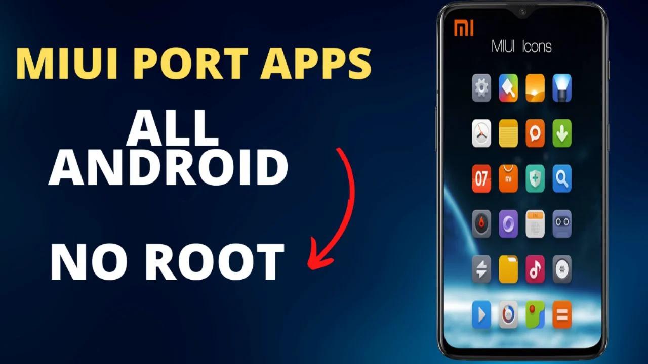 MIUI Port Apps For All Android Devices|Miui System Apps Port|Install ...