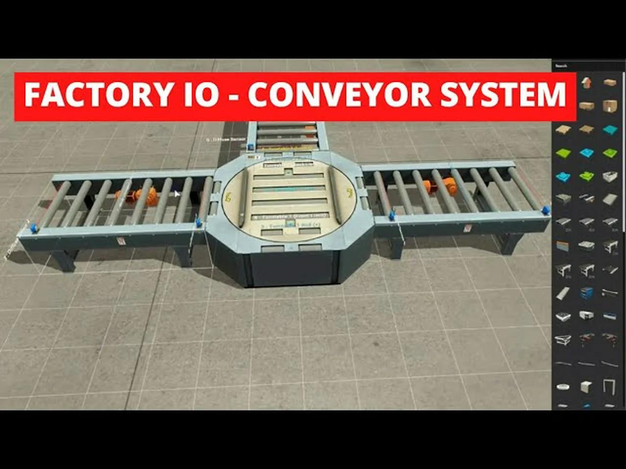PLC program Siemens TIA / Factory IO