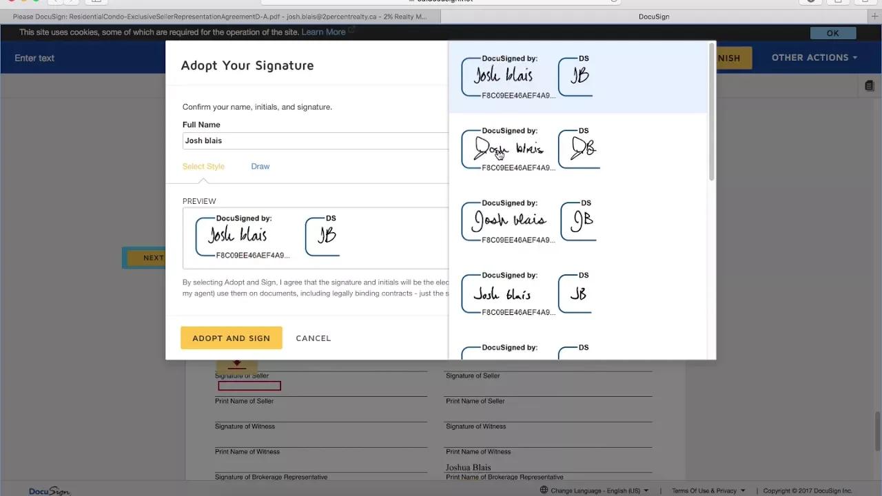 How to Use Docusign