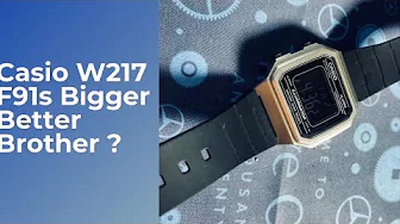 Casio W217 / Casio F91 Upgrade