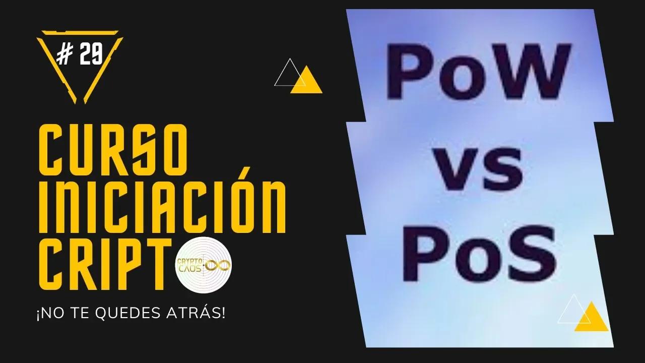 ¿Qué PRUEBA de CONSENSO UTILIZA cada ACTIVO? ¿PoW o PoS? | APRENDE a ...