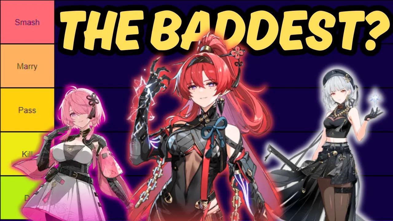 MOST BREEDABLE WUTHERING WAVES WAIFU TIERLIST