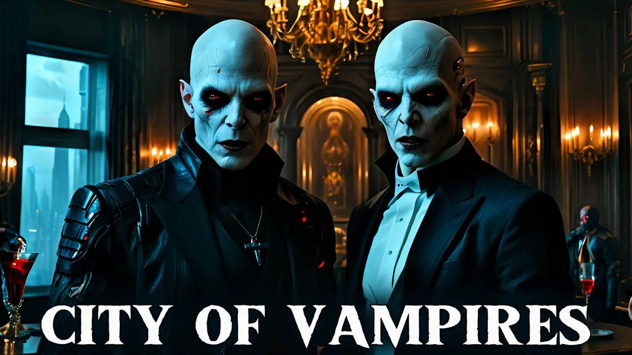 City of Vampires | AI Music Video Art 2024