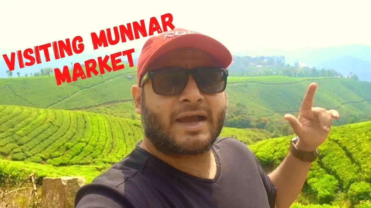 A drive to Munnar Market - Kerala Travel Vlog - India Travel