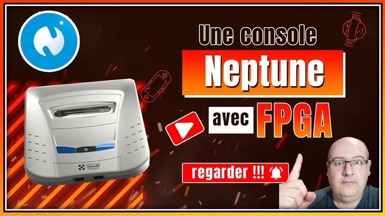 La Console GF1 Neptune FPGA compatible Sega megadrive / mega cd
