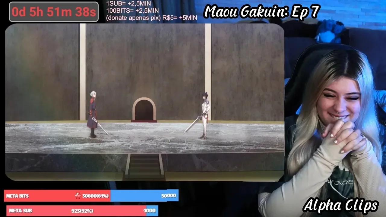 Mariana Alpha - Anos Vs Ray | Maou Gakuin | Ep 7 [ React ]