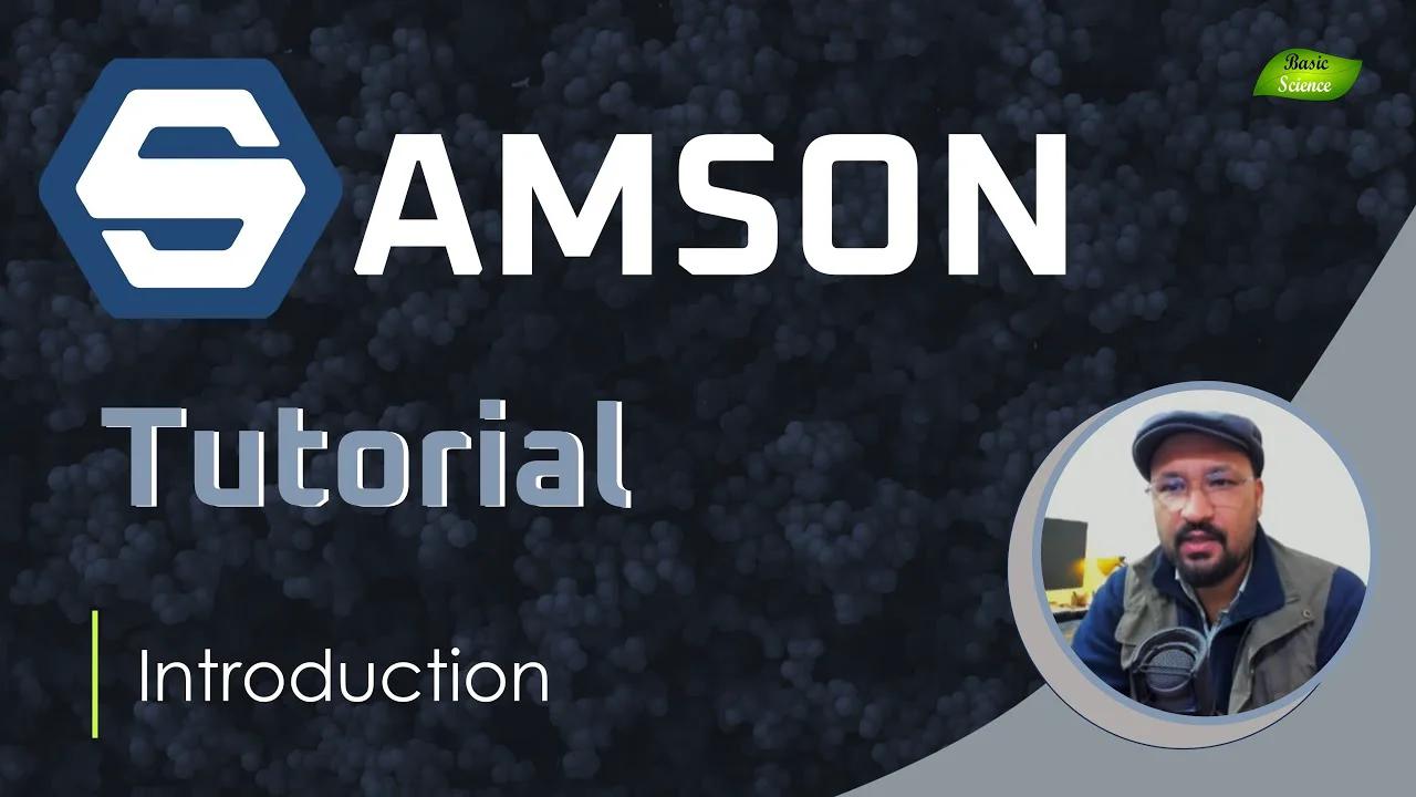 SAMSON Tutorial | Structure Analysis | Bioinformatics Tool Guide ...