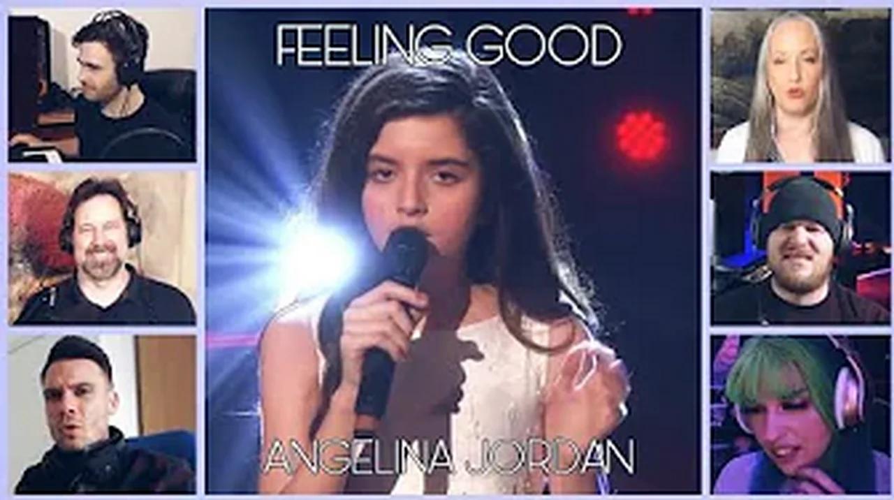 Angelina Jordan - Feeling Good- Reactors Reactions Compilations 2021 (PART 1)