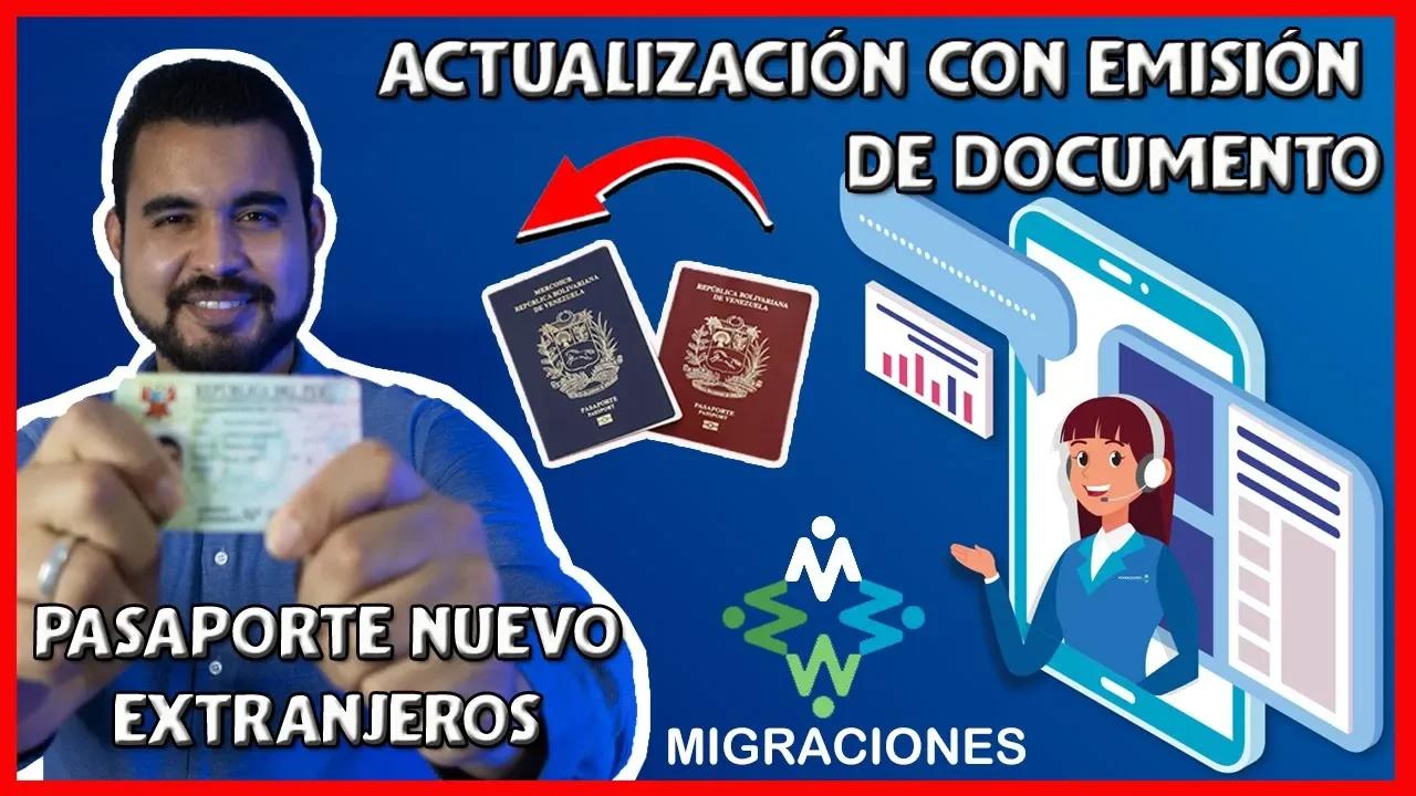 ACTUALIZACION con EMISION DE DOCUMENTOS | TRAMITE PARA VENEZOLANOS PERU ...