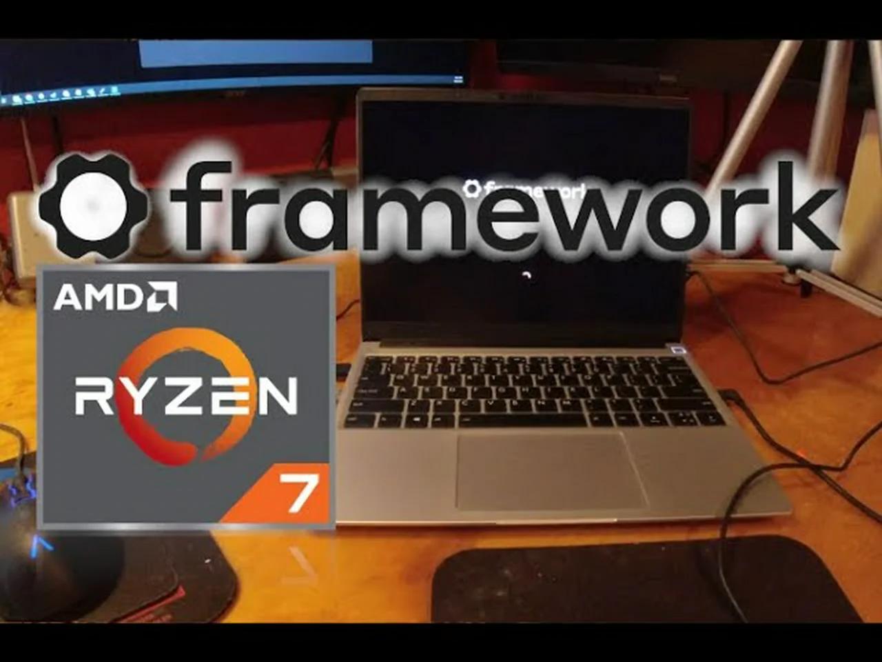 Framework Laptop 13 AMD Ryzen 7 7040 - Computer Build and Review #AMD #framework #ryzen