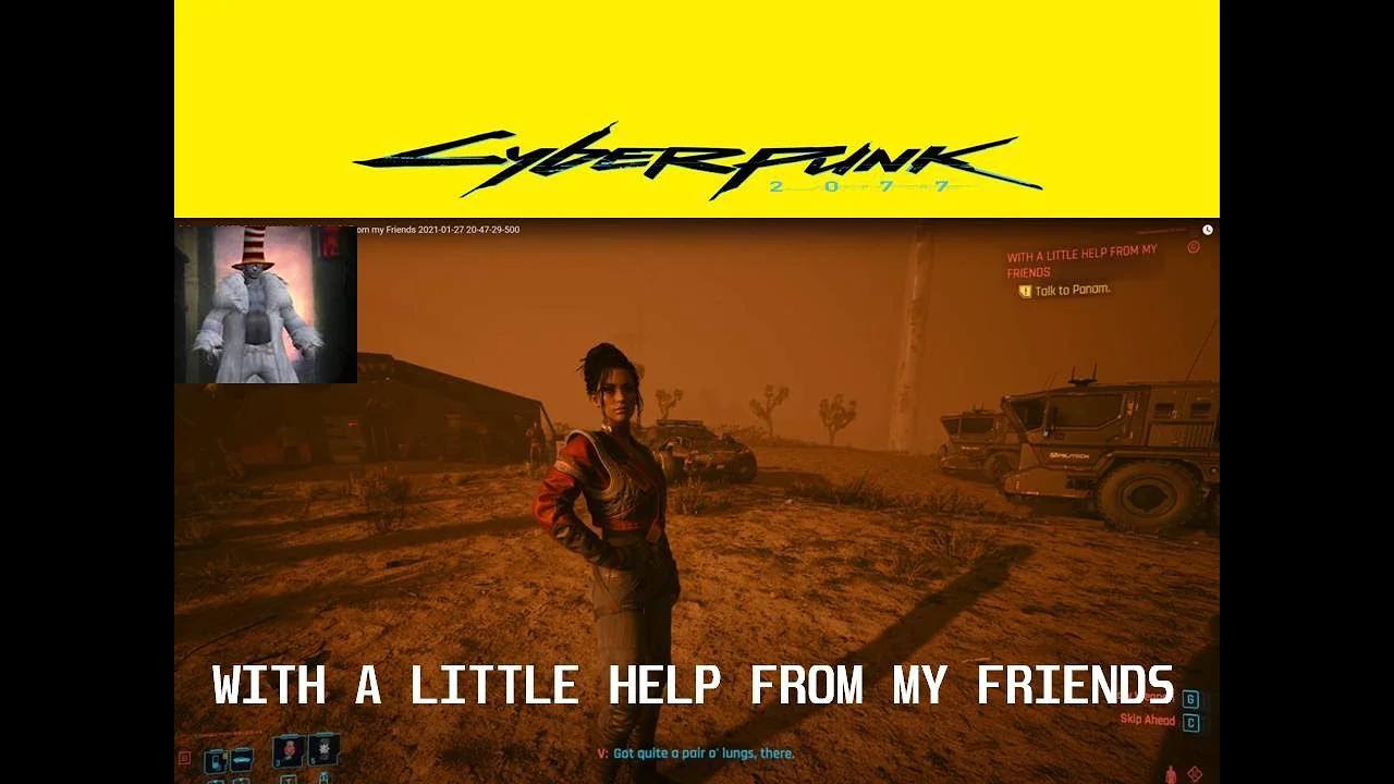 Cyberpunk 2077 Panam With A Little Help From My Friends 1440p Pc