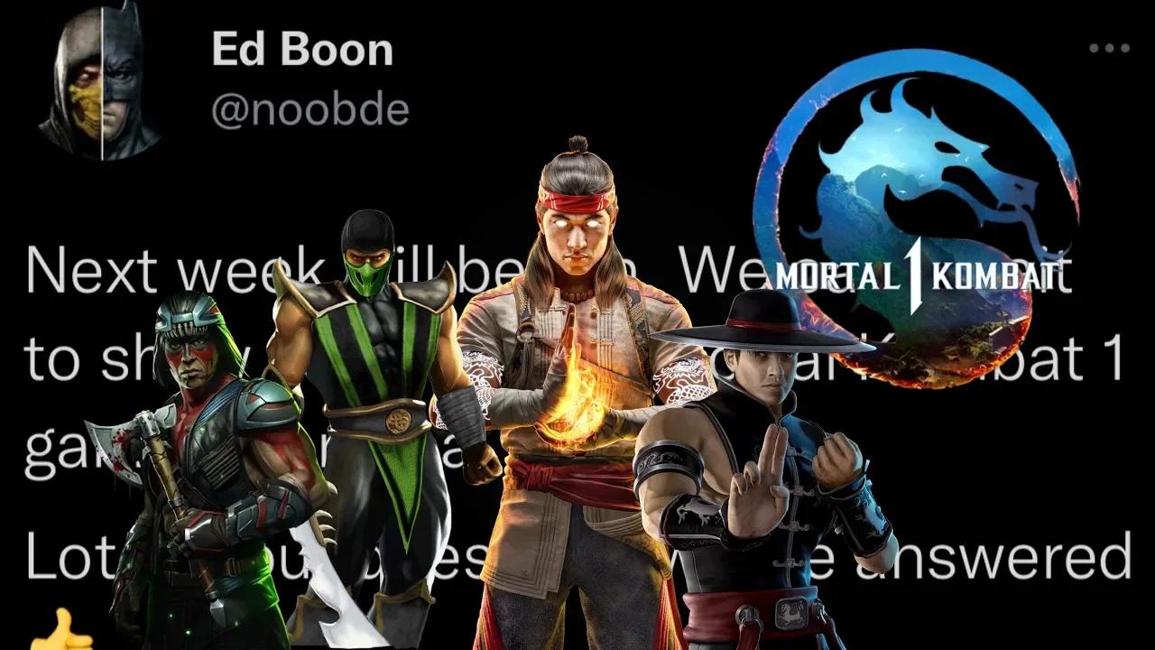 Mortal Kombat 1 Ed Boon Teases Summer Game Fest Gameplay Reveal Will Answer Everything & More