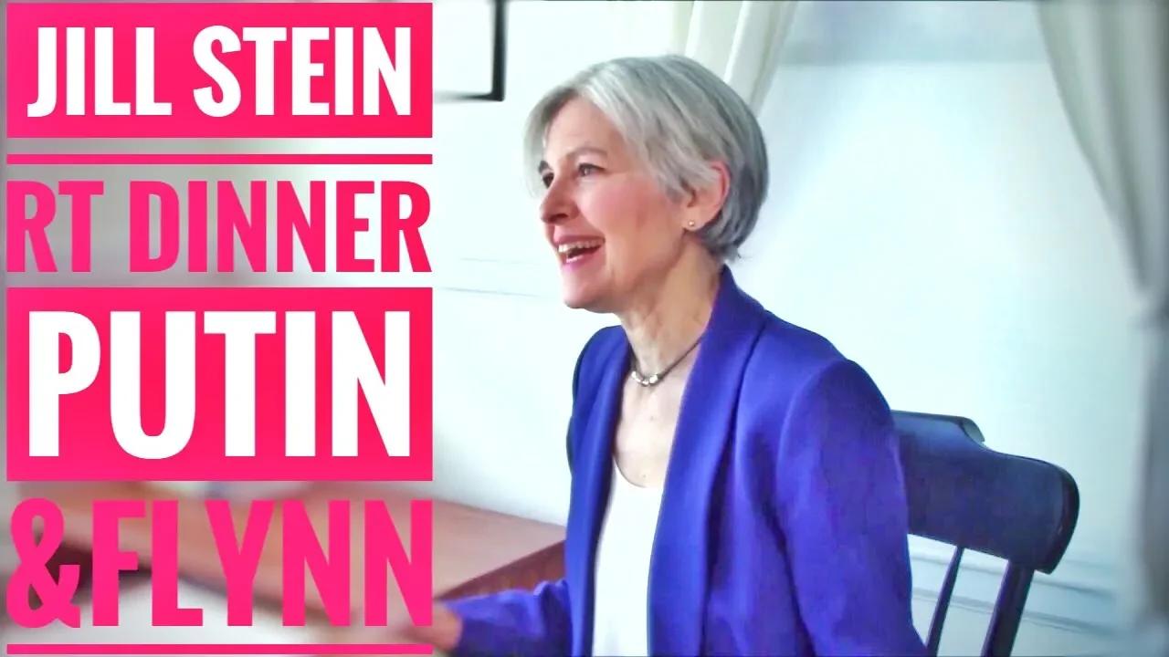 Jill Stein on RT dinner with Vladimir Putin & Michael Flynn