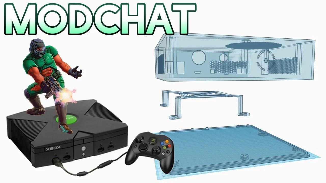 Xbox 360 Slim Printable Shell, Xbox-Scene Modfest, DoomBIOS for OG Xbox ...