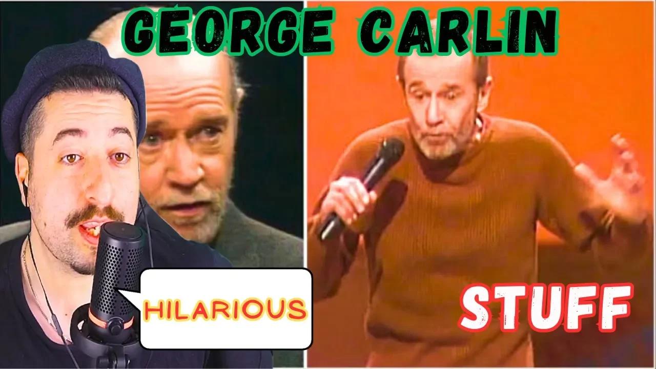 George Carlin Talks About "Stuff" Reaction