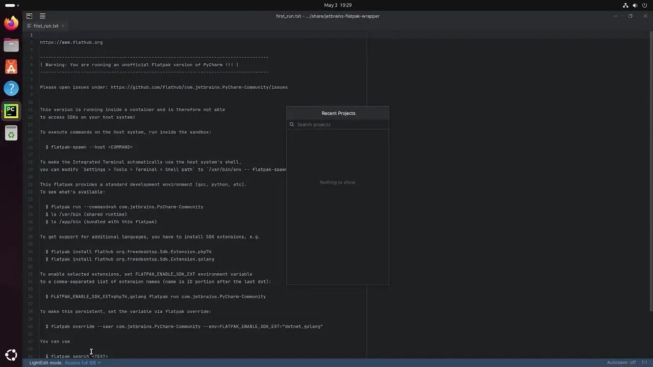 How to install PyCharm Community on Ubuntu 24.04