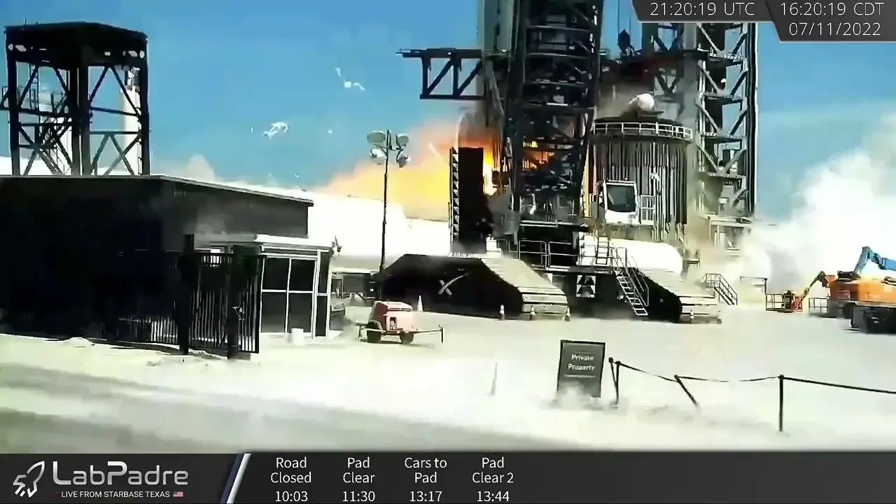Booster 7 Anomaly Causes Detonation