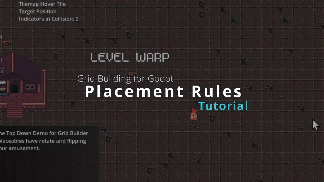 Object Placement Rules In Depth Tutorial ~ Grid Building Plugin For Godot 4