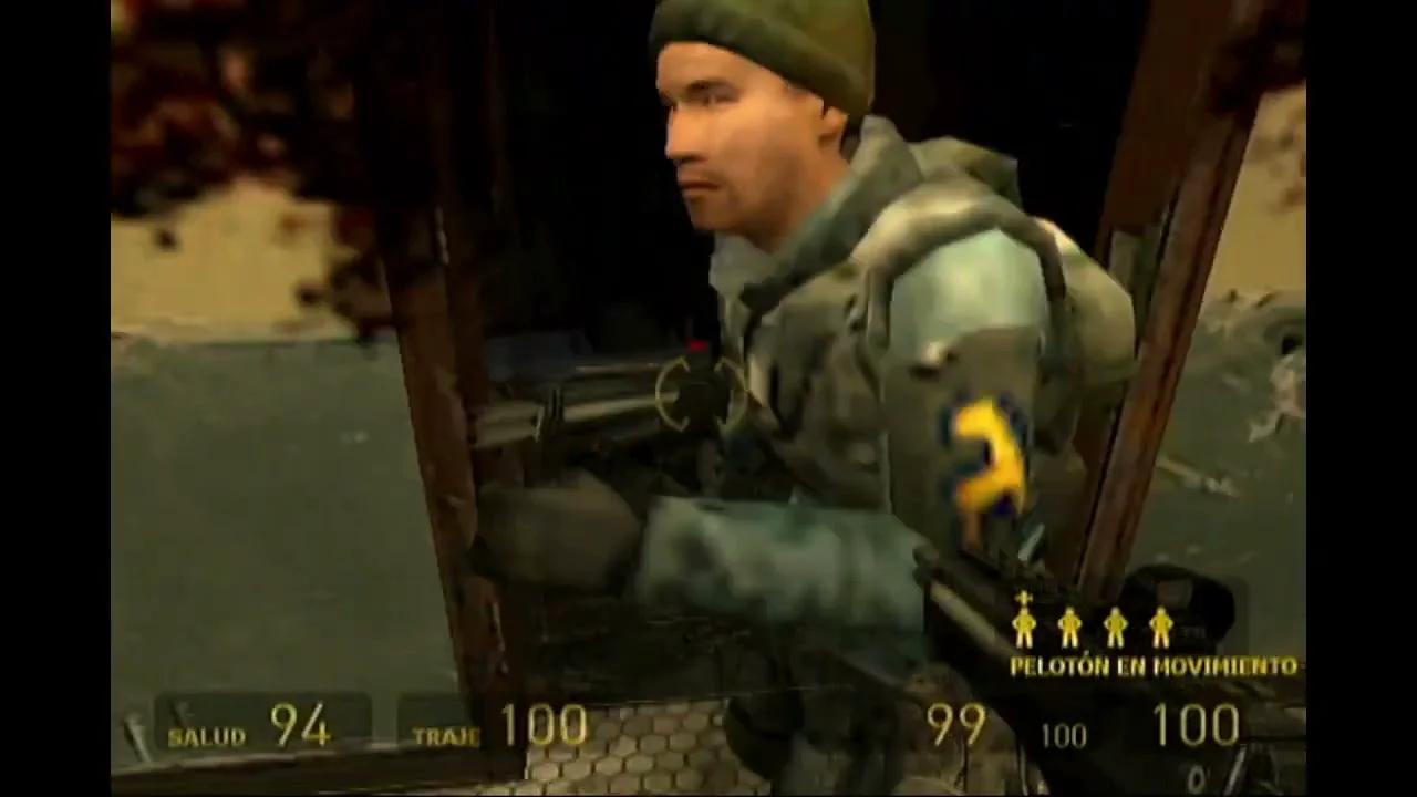 Gameplay 1 hora 22 minutos de half life 2 xbox parte 13