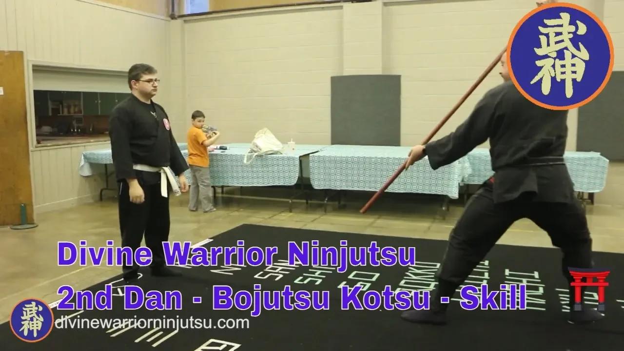 Ninjutsu, 2nd Dan - 118 - Bojutsu Kotsu - Skill