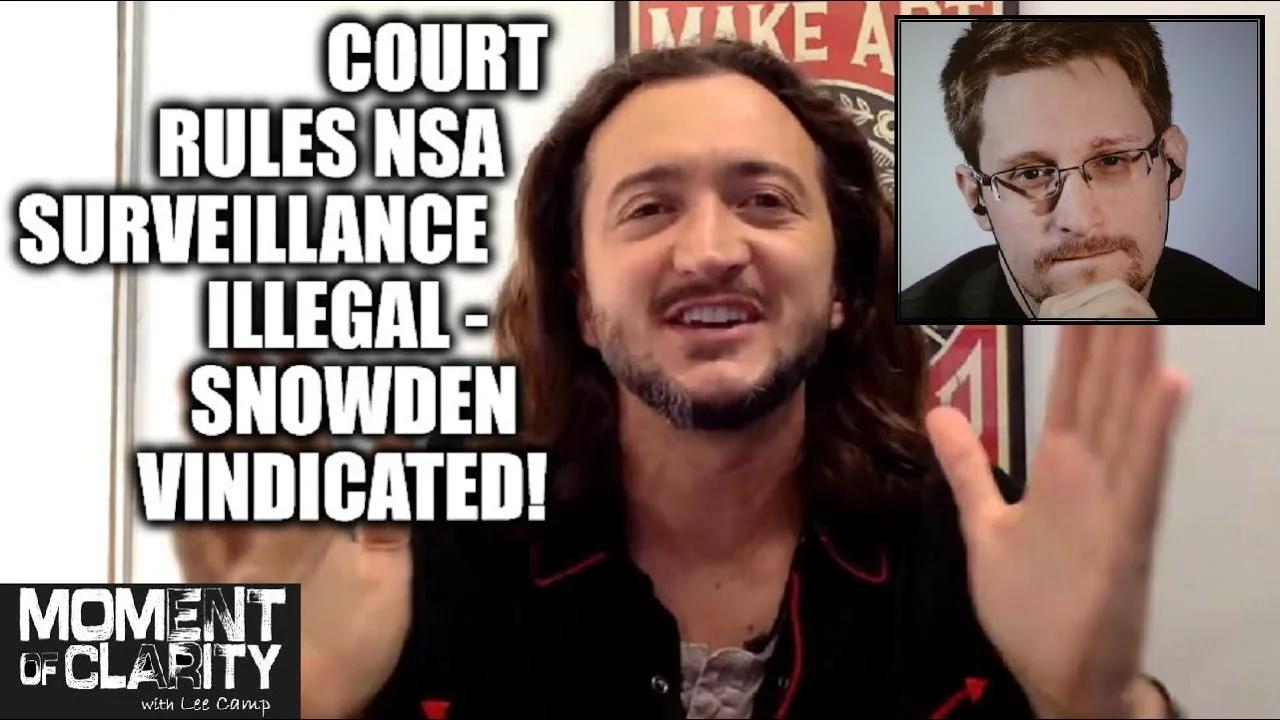 Court Rules NSA Surveillance Illegal - Snowden Vindicated! (Web Exclusive)