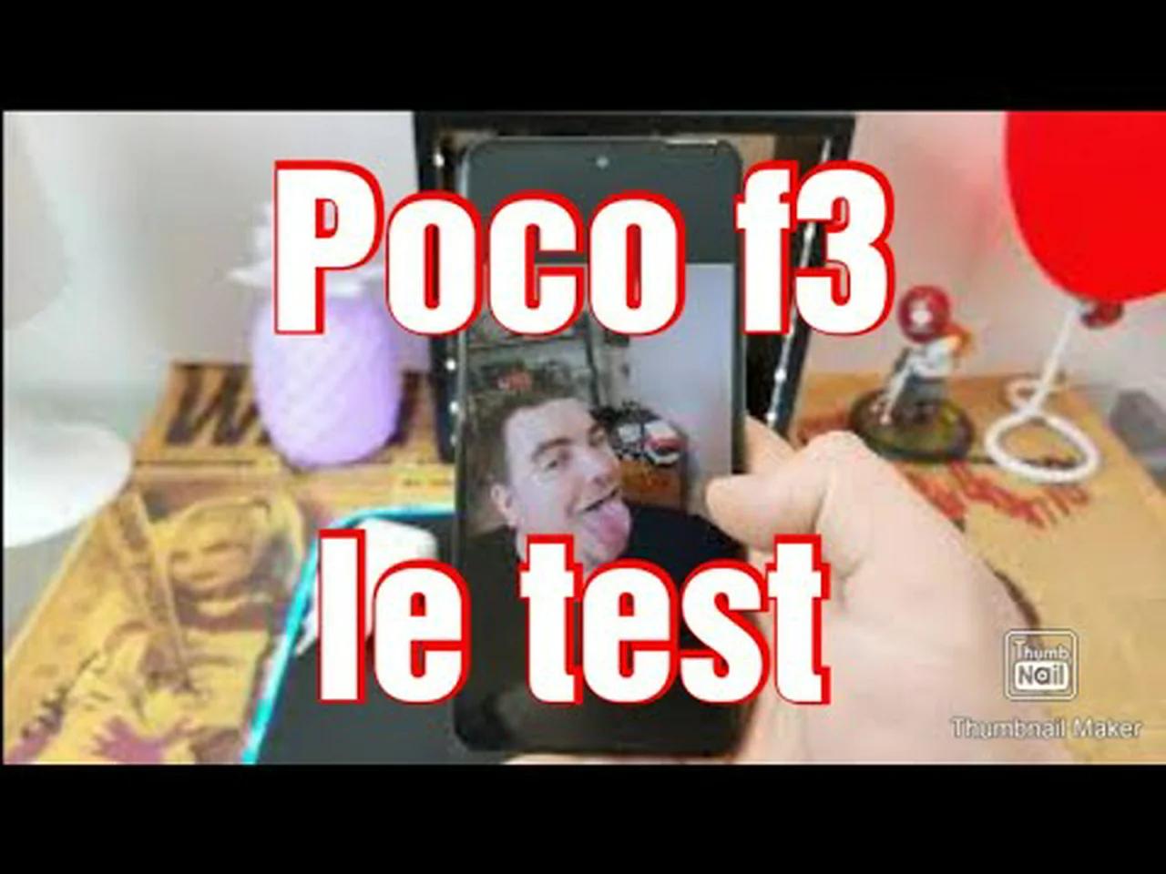 test du Poco f3