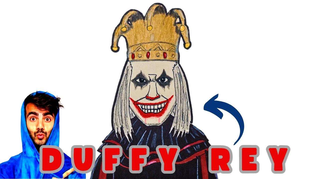Como DIBUJAR a DUFFY REY Payaso de la DEEP WEB (Fede Vigevani) Drawing ...