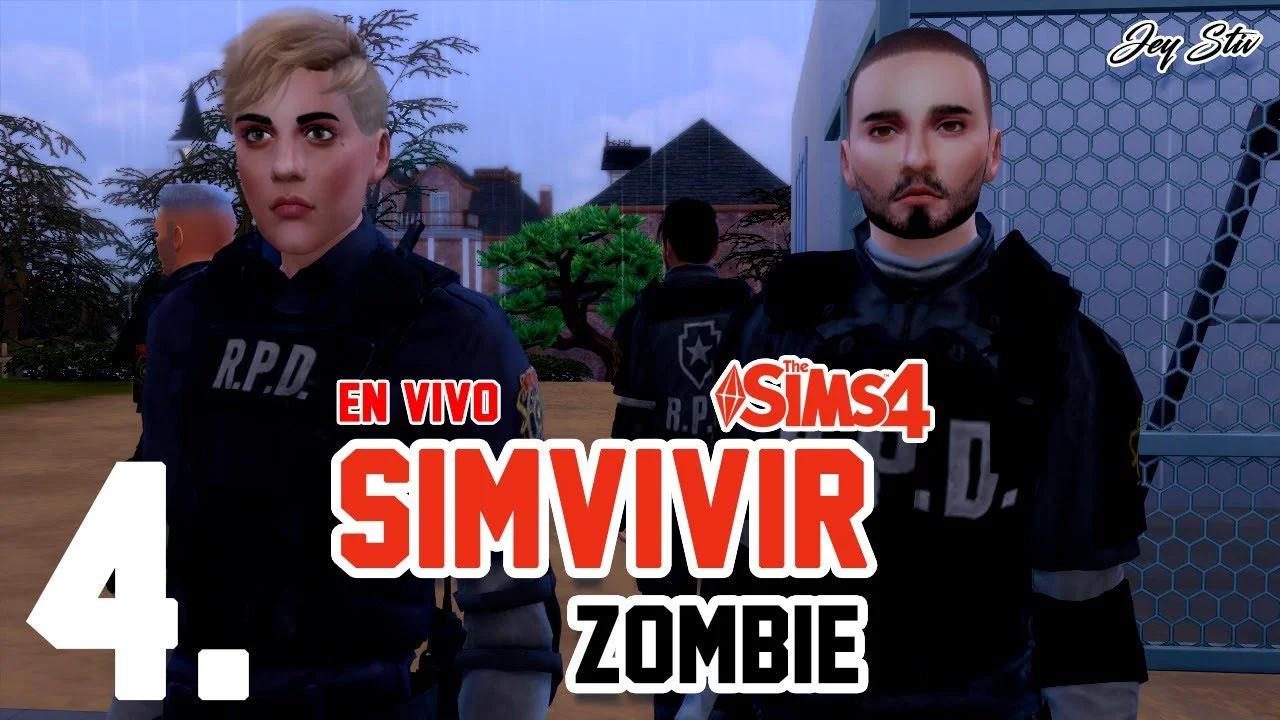 🔴 SIMVIVIR ZOMBIES #4 LOS SIMS 4 CON MODS EN VIVO MODO HARCORE