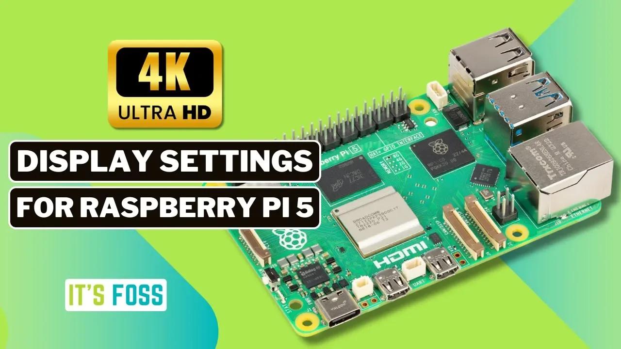 Making 4K Display Work With Raspberry Pi 5 #quicktips