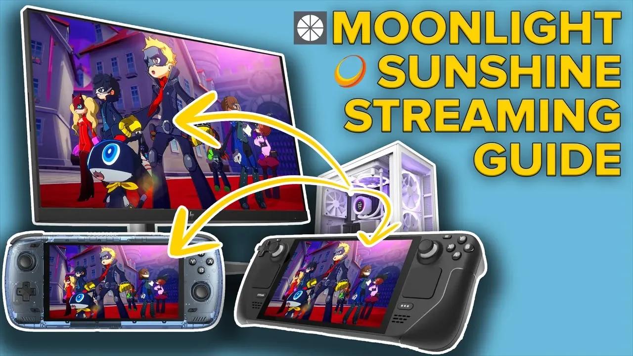 Moonlight/Sunshine Setup Guide - Odin 2, Steam Deck or Any Device