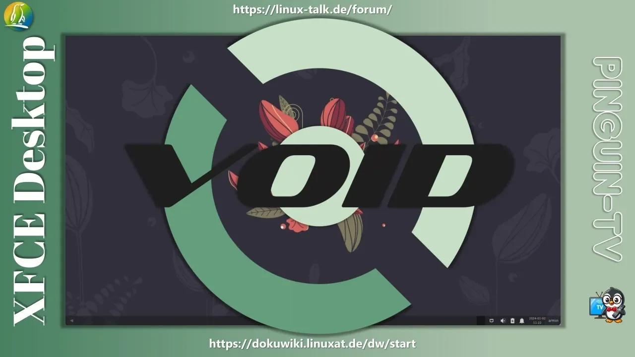 Void Linux Live ISO XFCE-Desktop