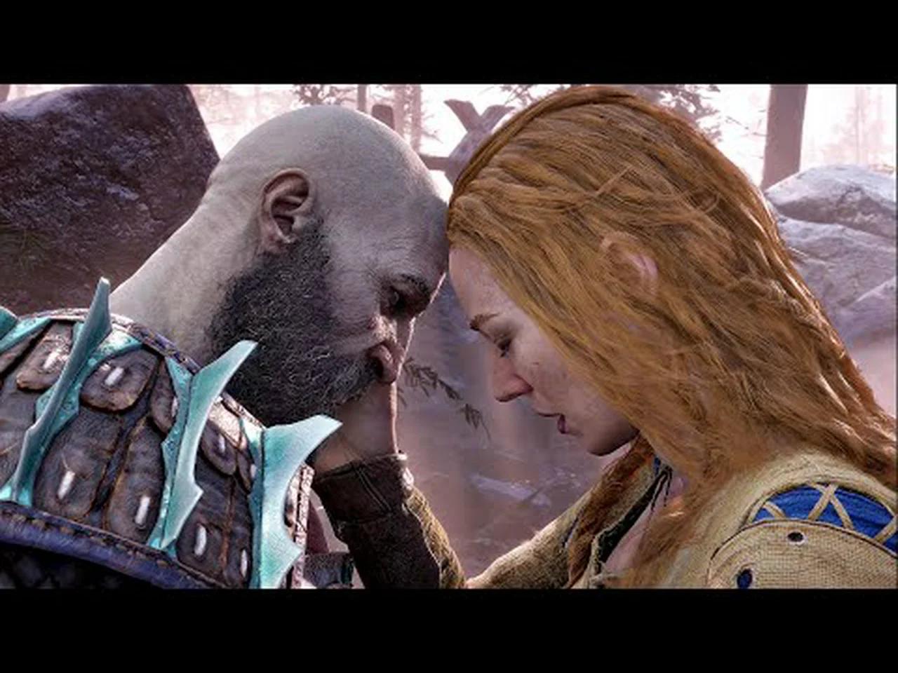 God of War 5 Ragnarok - Kratos Final Moment With Faye Sad Scene (4K ...