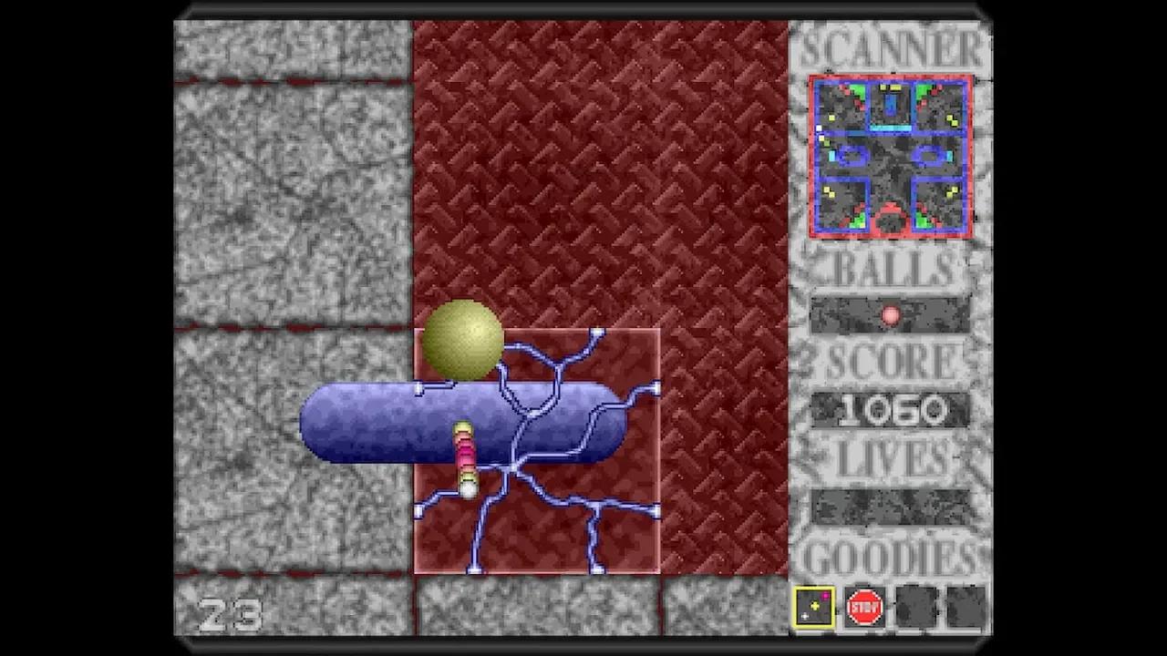 Acorn Archimedes game: Oddball (1995 Digital Psychosis)