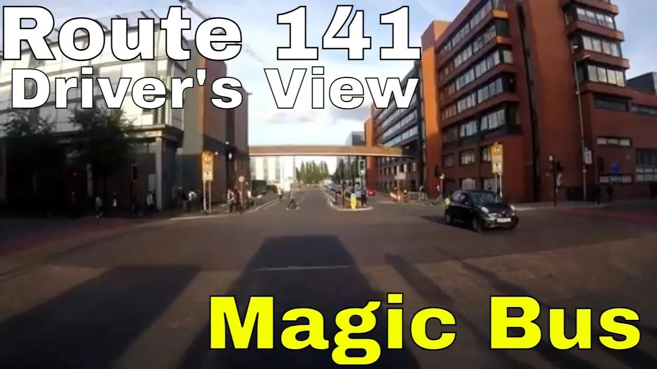 Driver's View - Route 141 Birley Campus to East Didsbury - Enviro 400 ...