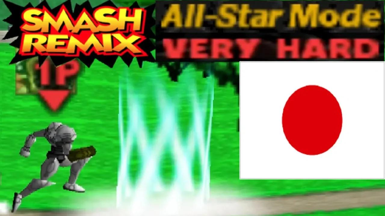 Smash Remix - All-Star Mode Gameplay with NTSC-J Samus (VERY HARD)