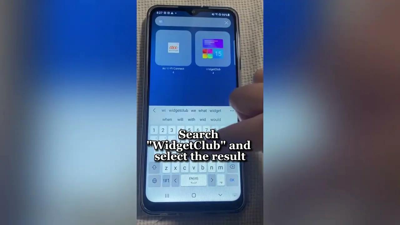 [Android]How to add widget After you set widget setting on WIdgetClub