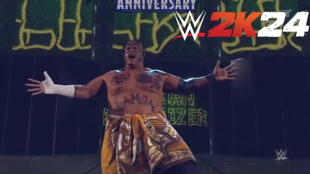 WWE 2K24 - Umaga (Entrance, Signature, Finisher, Victory)