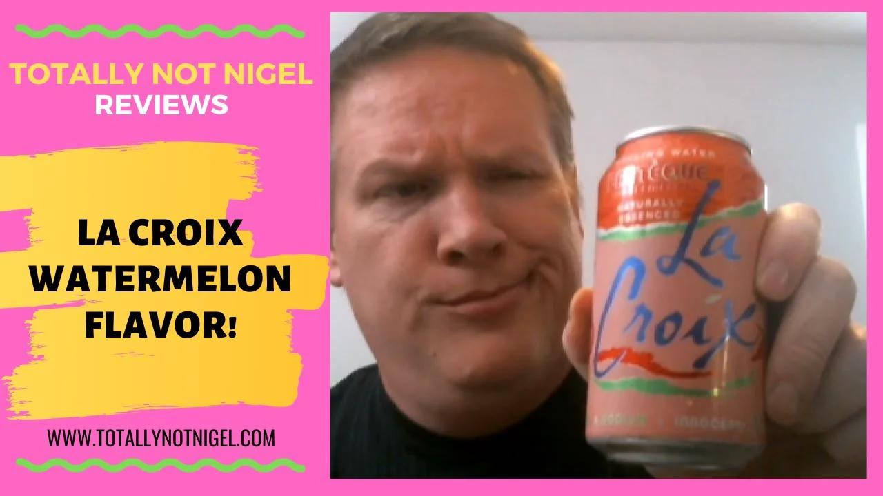 DRINK REVIEW: La Croix Watermelon (Pasteque) (Part 2 of 2)! TNN Food ...