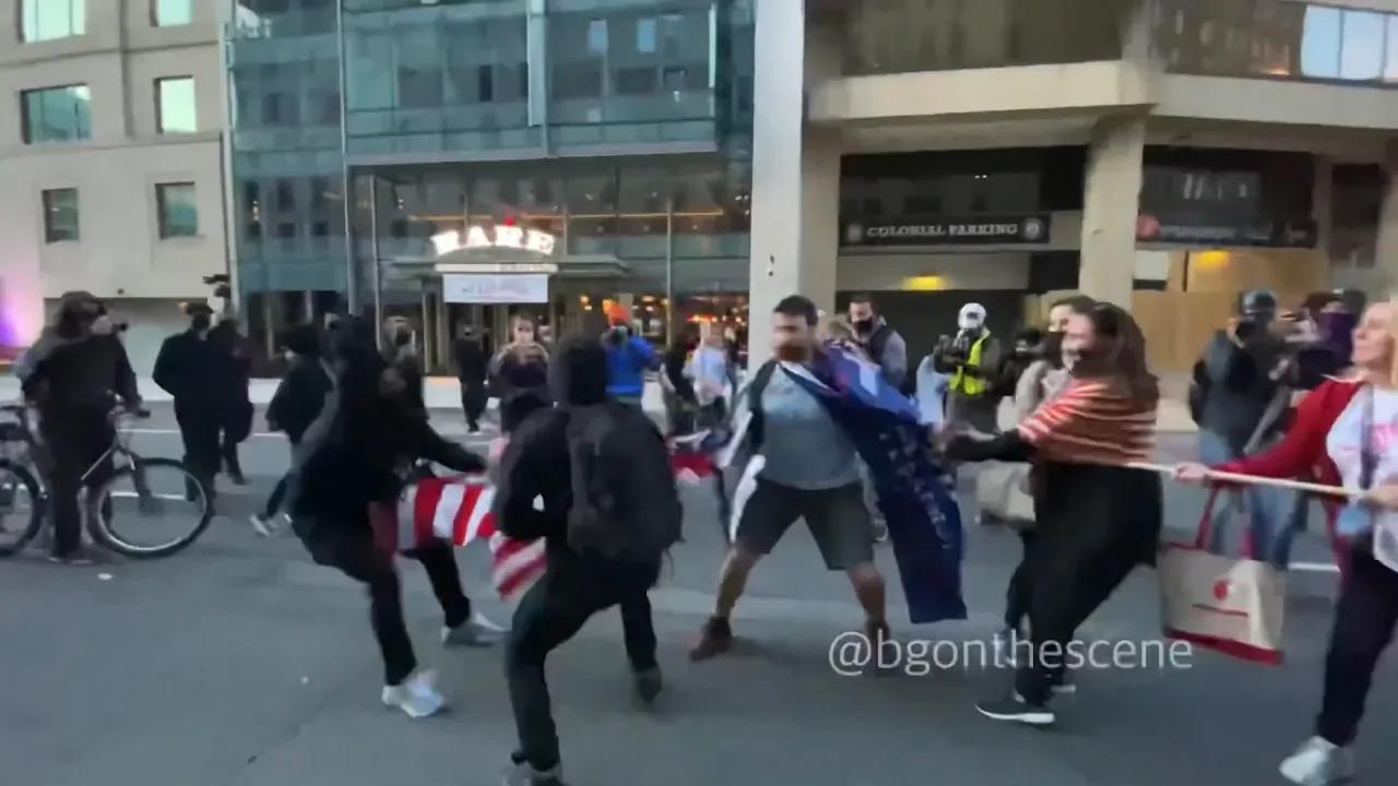 Fights at Million MAGA March in DC