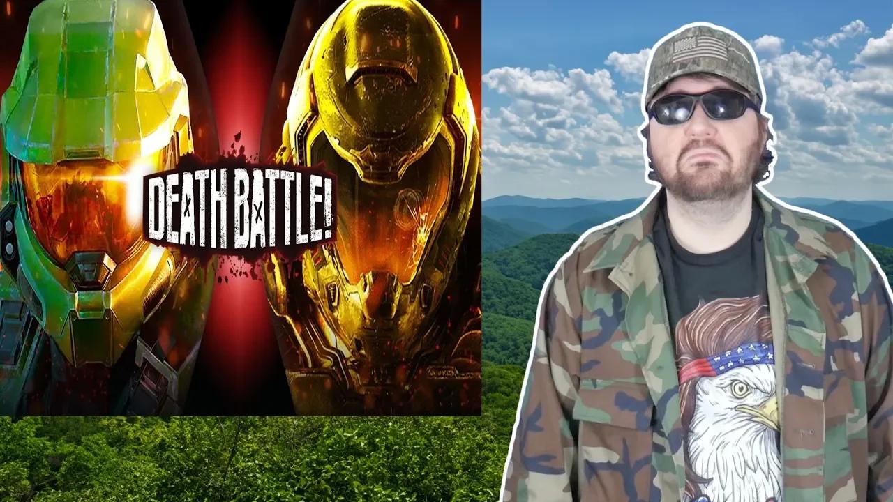 Master Chief Vs Doom Slayer (Halo VS Doom) - Death Battle! - Reaction ...