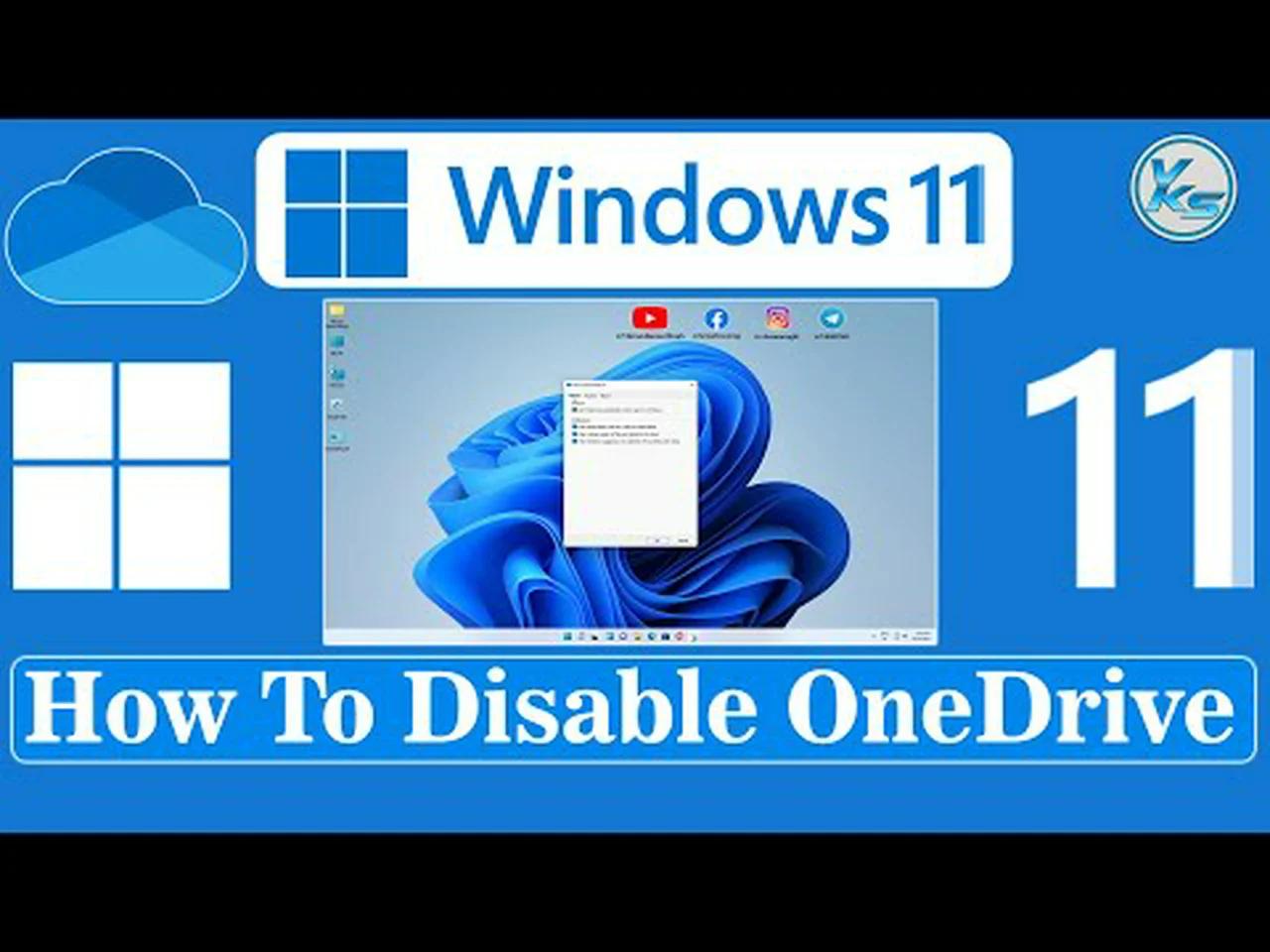 How To Disable OneDrive in Windows 11
