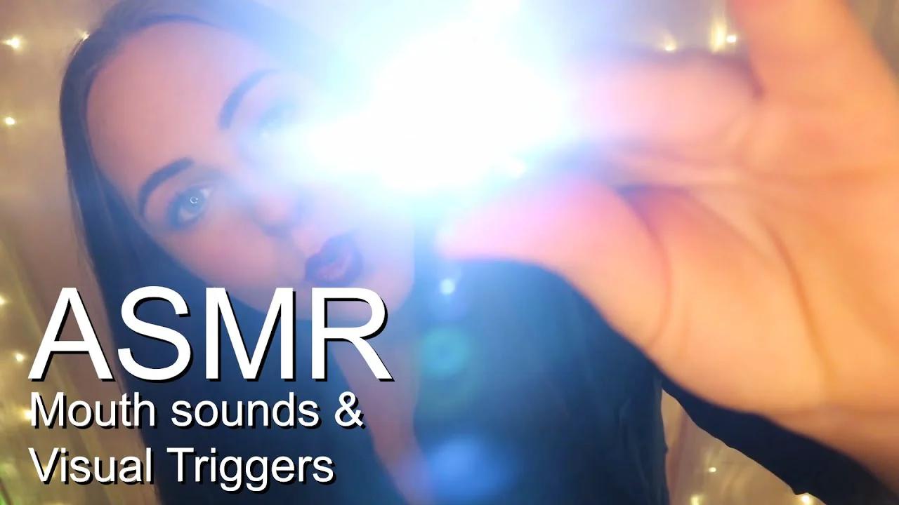 Extremely Relaxing Soft Mouth sounds and visual triggers for sleep *Tongue clicking*Hand movements*
