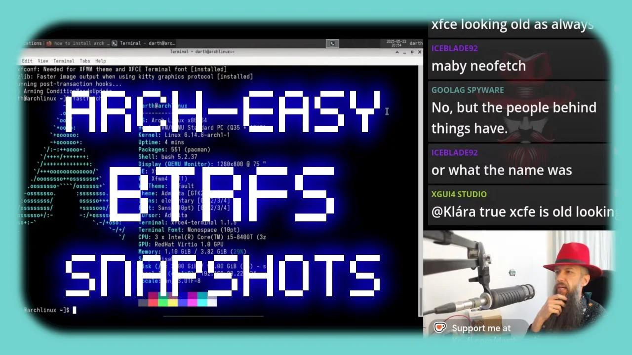 Archinstall 3.0.7: Easy BTRFS Snapshots Make Arch Linux Beginner-Friendly