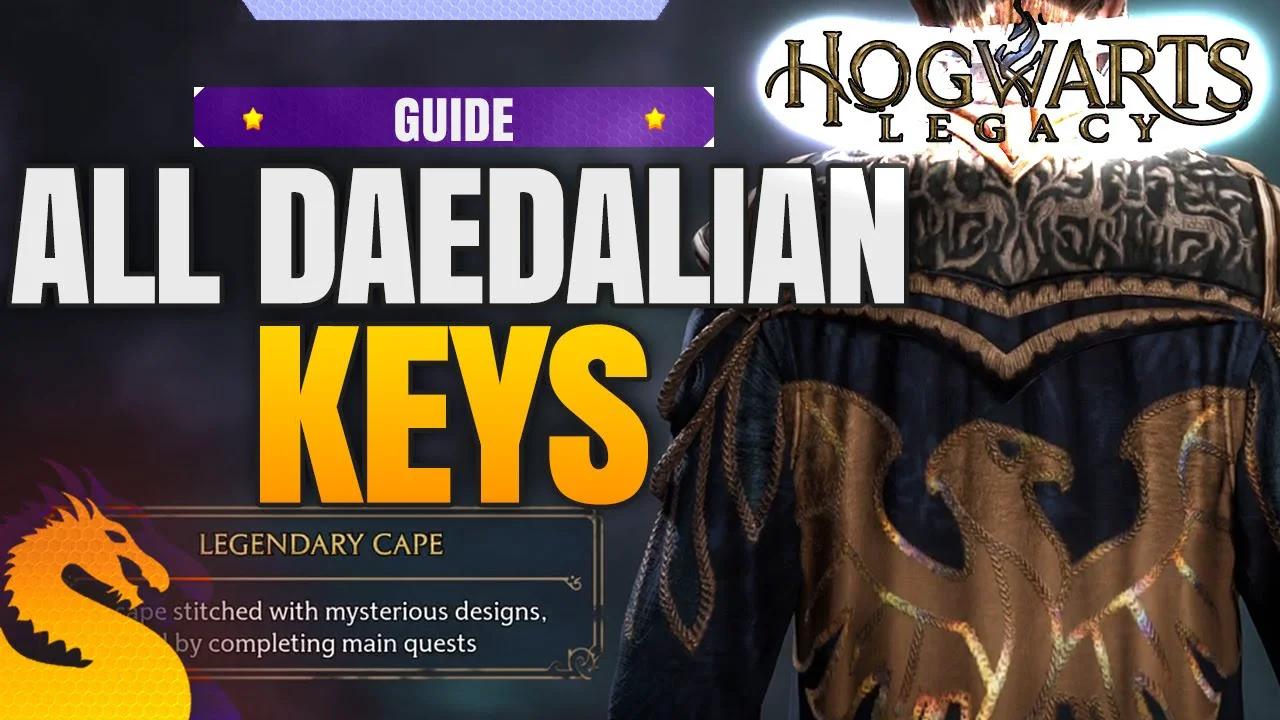 All Daedalian Keys & Reward from House Chest - HOGWARTS LEGACY