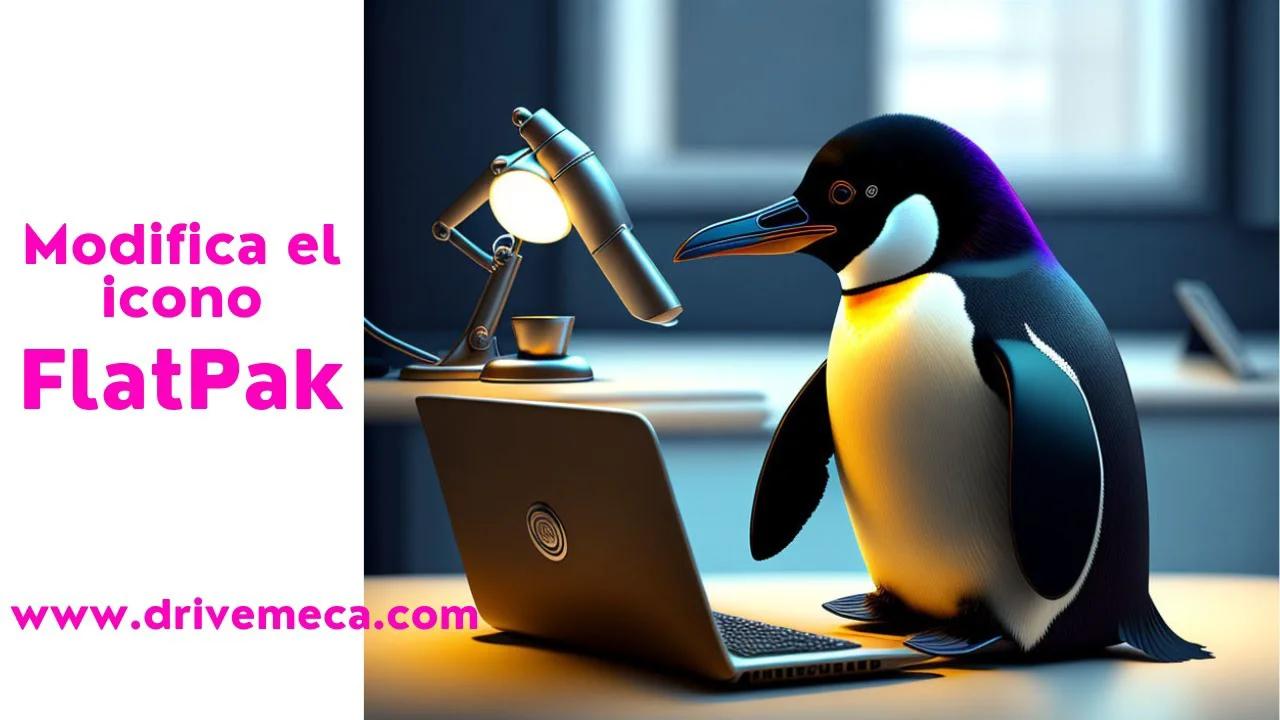 Como cambiar el icono de una app Flatpak en Linux