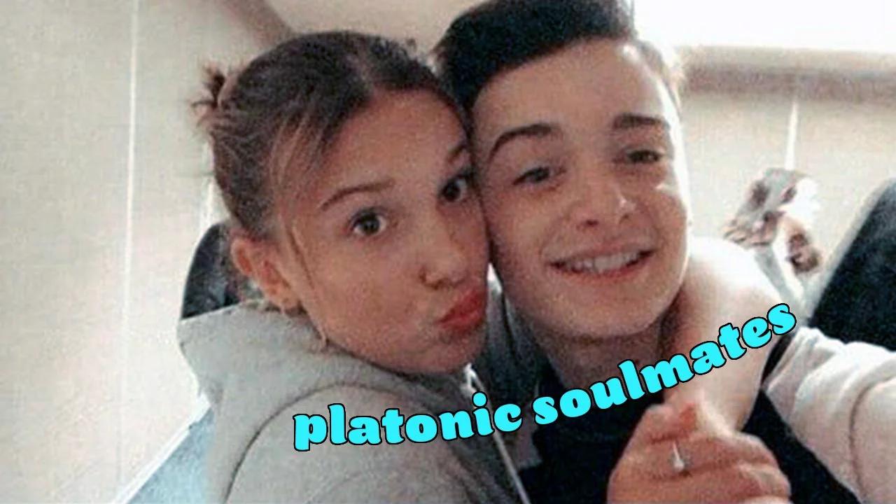 noah schnapp and millie bobby brown being effortlessly funny