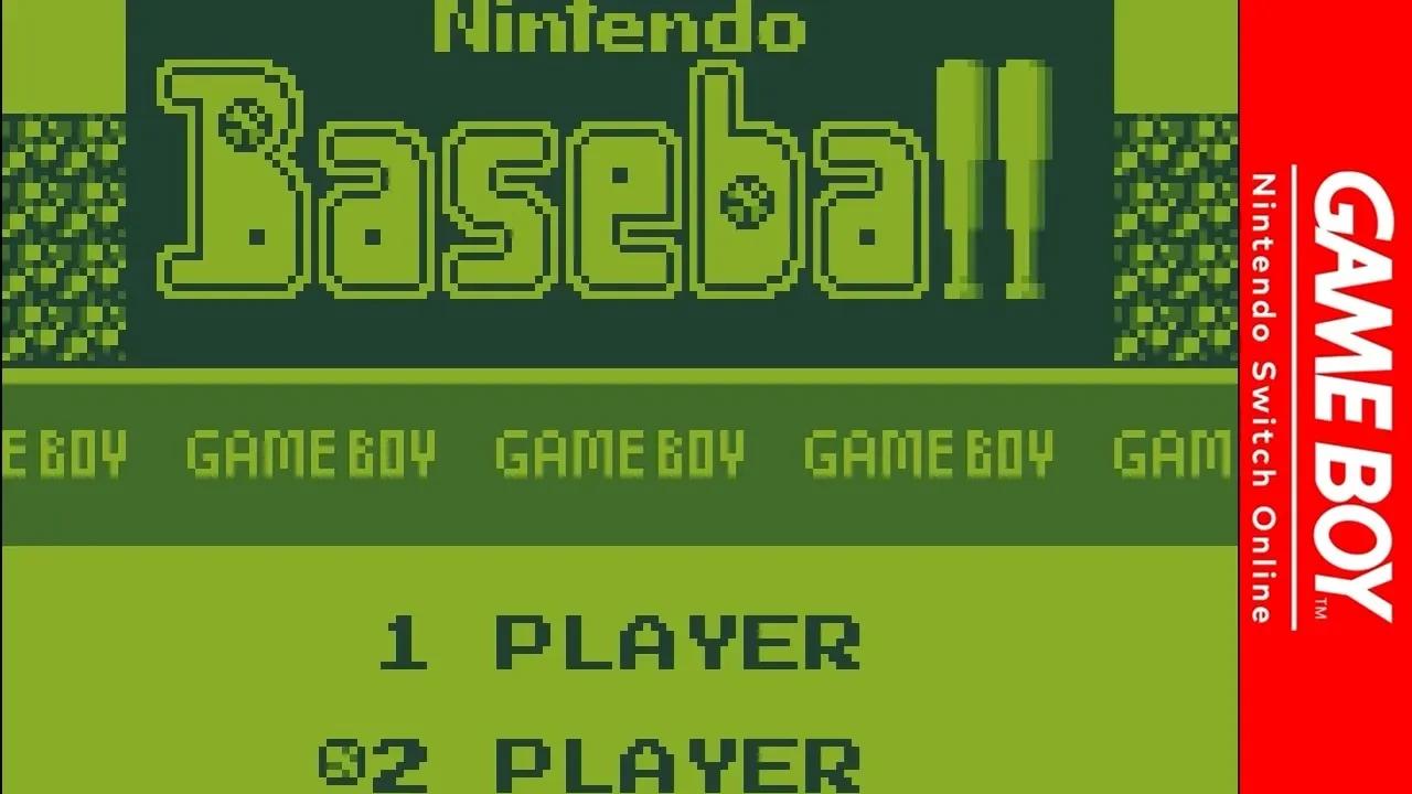 GBC Switch Online - Baseball: 2-Player Online Match